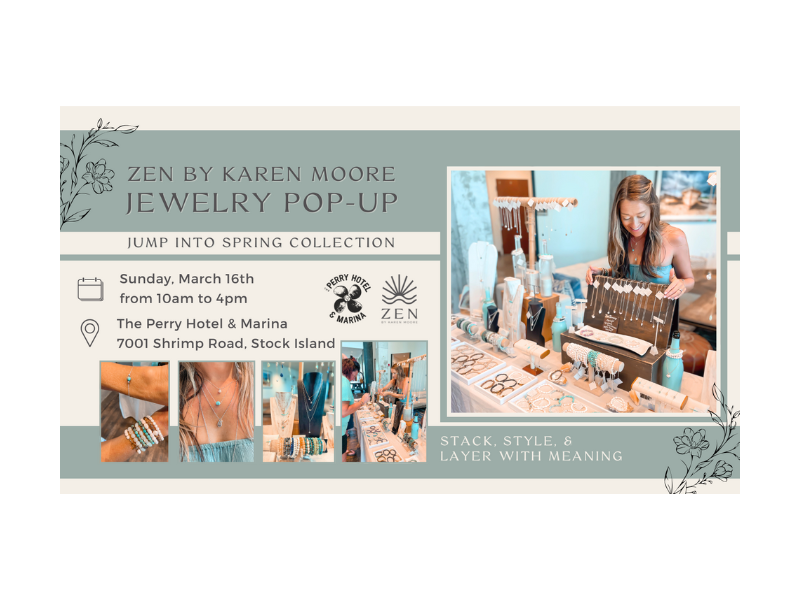 Sunday, March 16th | 10a to 4p | ZEN Jewelry Pop-up Shop | The Perry H ...